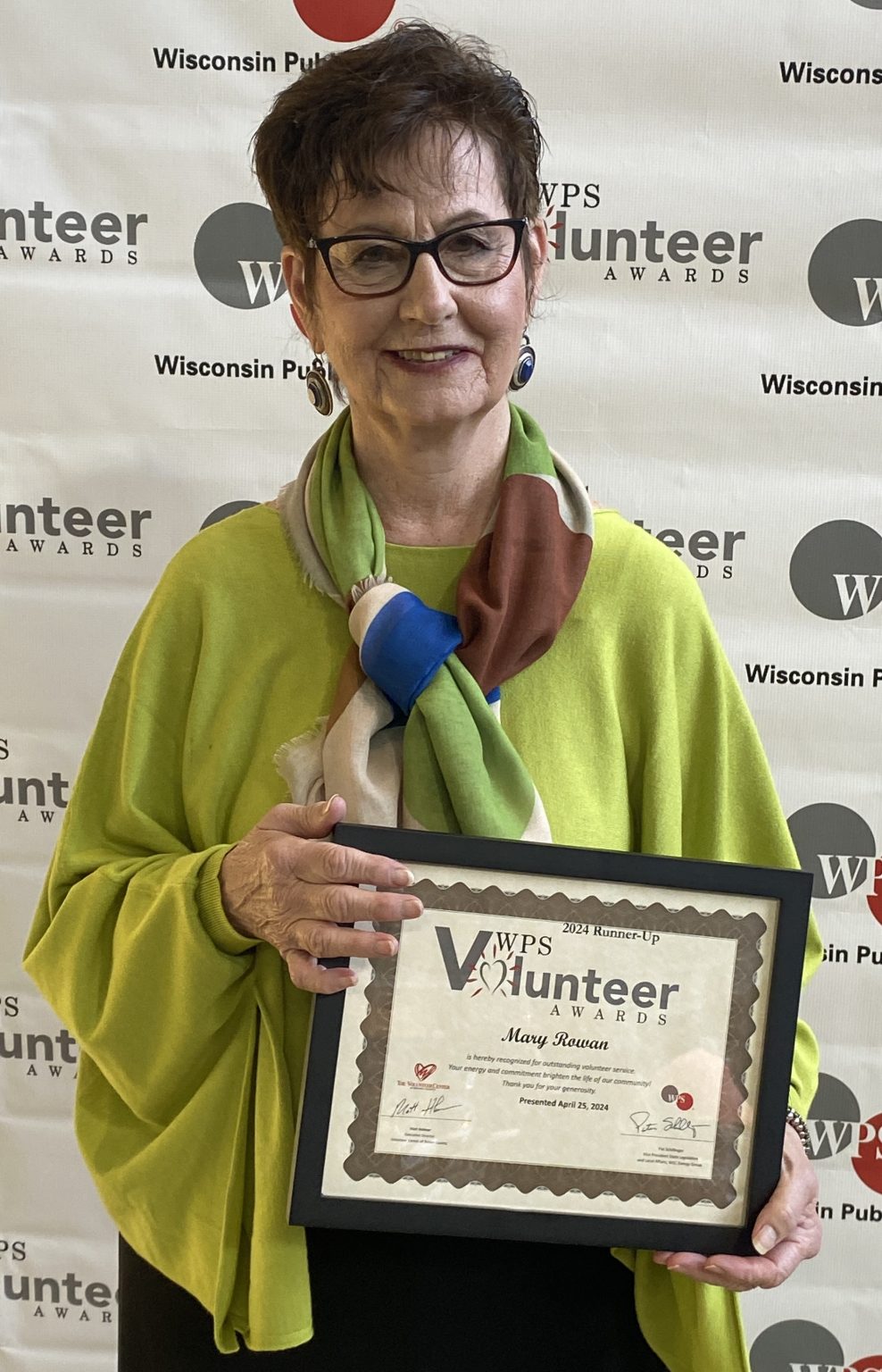 2024 WPS Volunteer Awards - Volunteer Center of Brown County